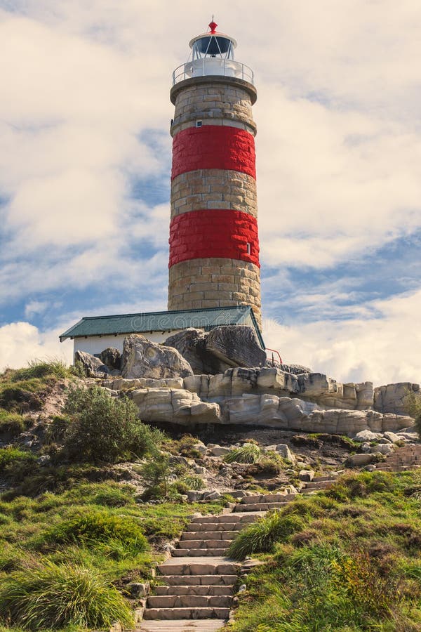 Cape Moreton Lighthouse on the North Part of Moreton Island. Stock ...