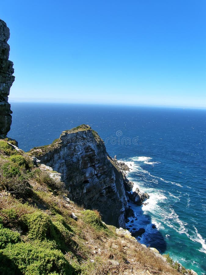 Cape Point, CapeTown, South Africa Stock Image - Image of town, clouds ...