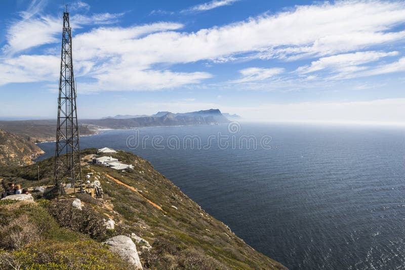 Cape Point View Over Sea, South Africa Stock Photo - Image of beautiful ...
