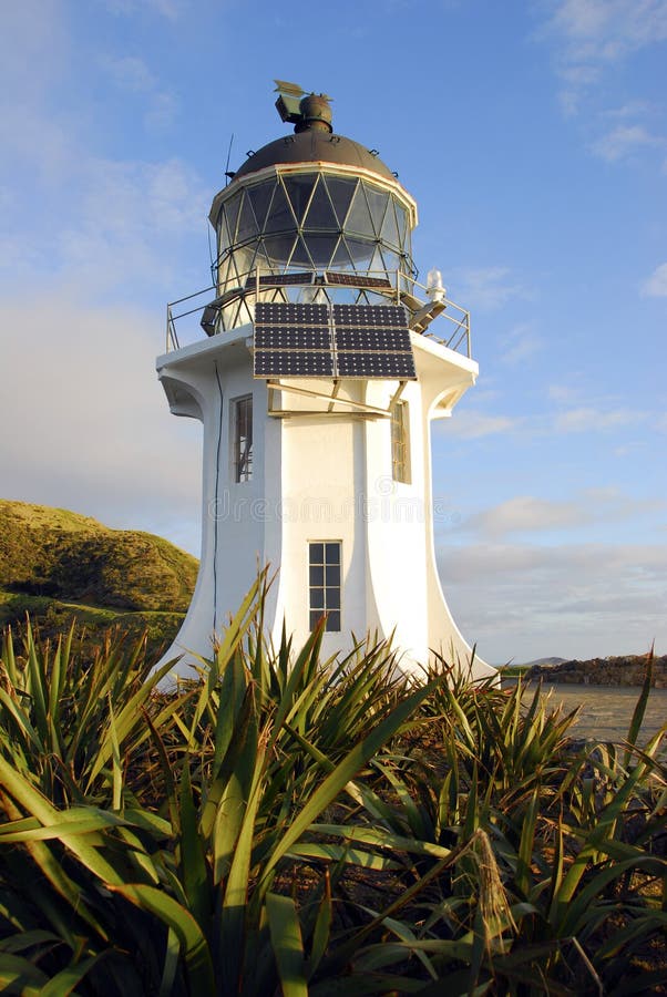 Cape Reinga Lighthouse stock image. Image of edge, littoral - 17511787