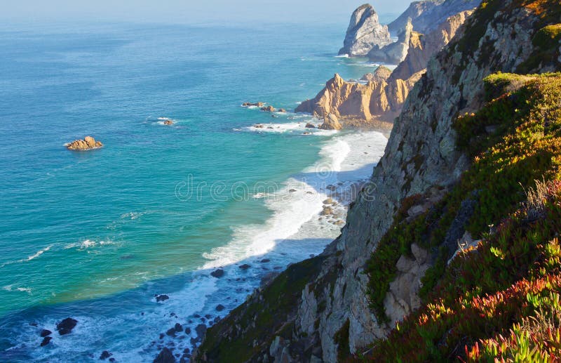 Cape roca stock photo. Image of europe, beach, western - 27034304