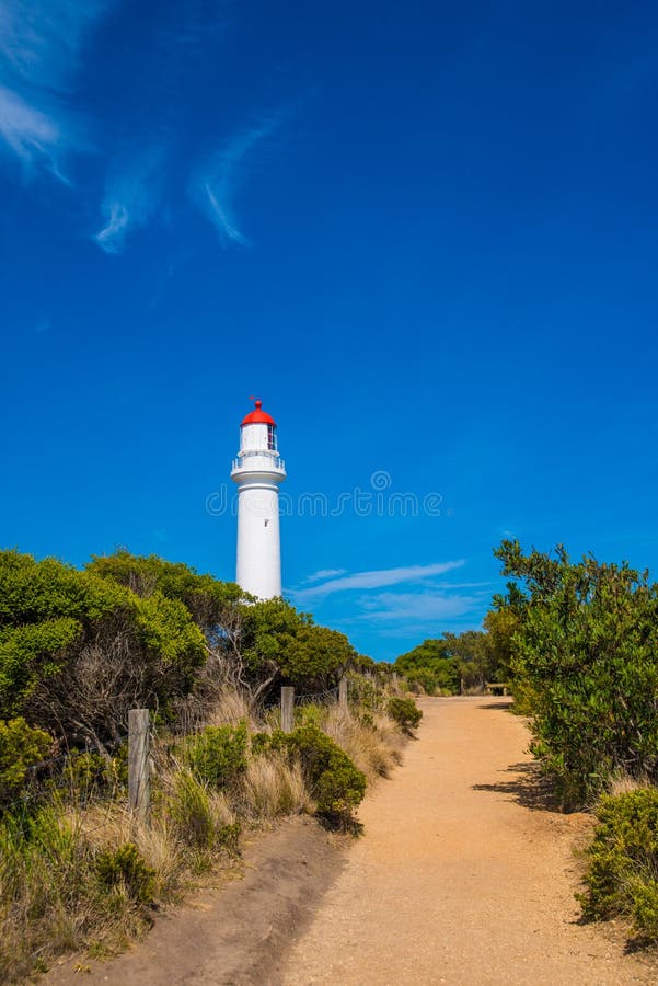 Cape Schanck Lighthouse stock photo. Image of circle - 52056348