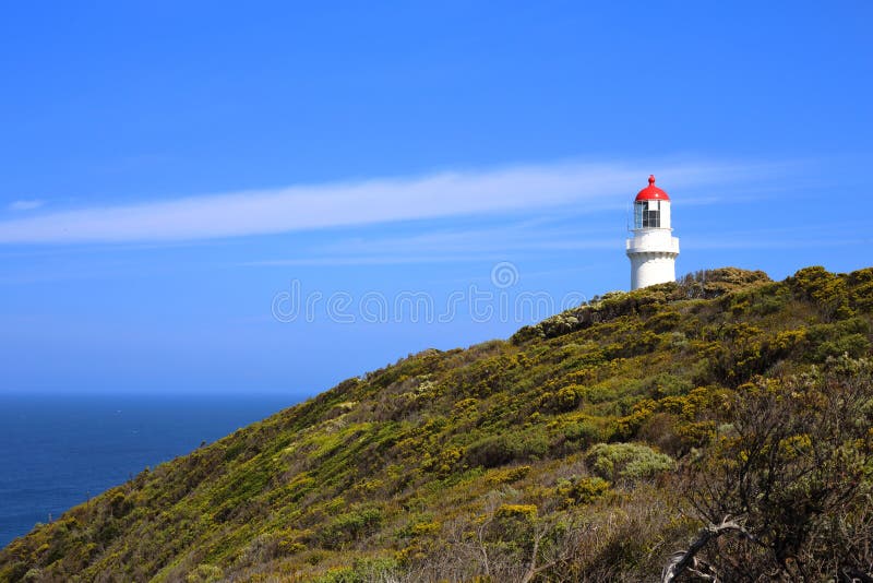 Cape Schanck lighthouse stock photo. Image of lighthouse - 65798284