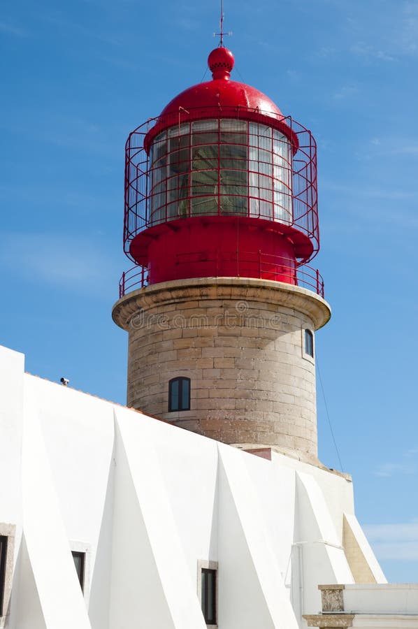 Cape St Vincent Lighthouse stock photo. Image of lighthouse - 119202218