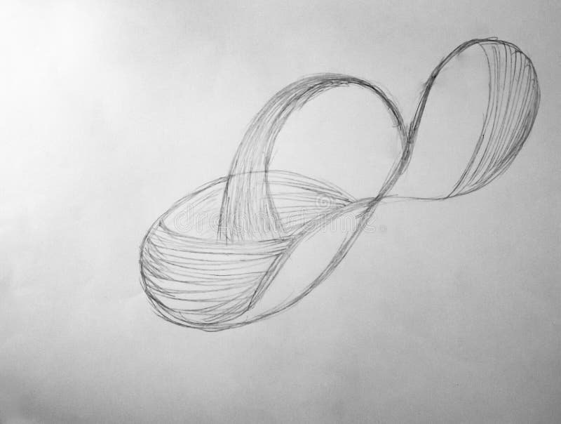 Curvy Loop Pattern. Loops Intertwining with One Another Stock ...