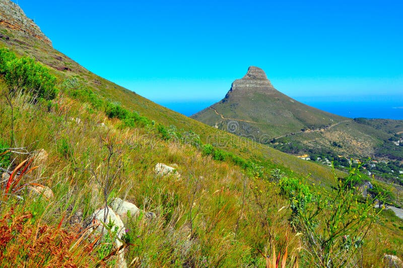 Cape Town Table Mountain View Stock Photo - Image of travel, vacations ...