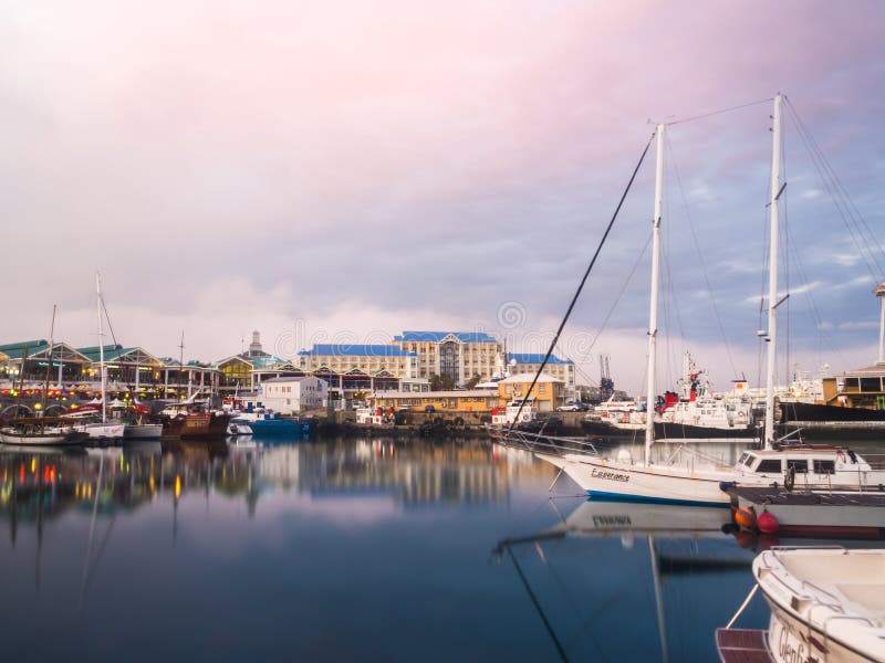 Cape Town Waterfront editorial stock photo. Image of waterfront - 67216698