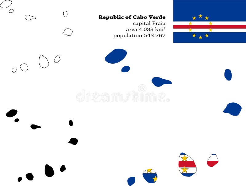Cape Verde Population Map