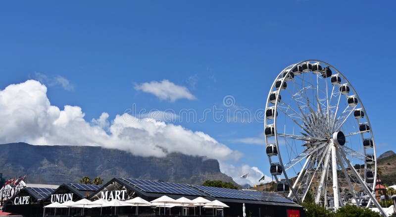 The Cape Wheel at the V&a Waterfront Editorial Image - Image of table ...