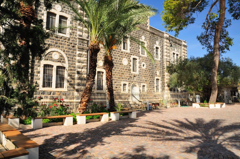 Capernaum. stock image. Image of paved, ancient, pavement - 37704901