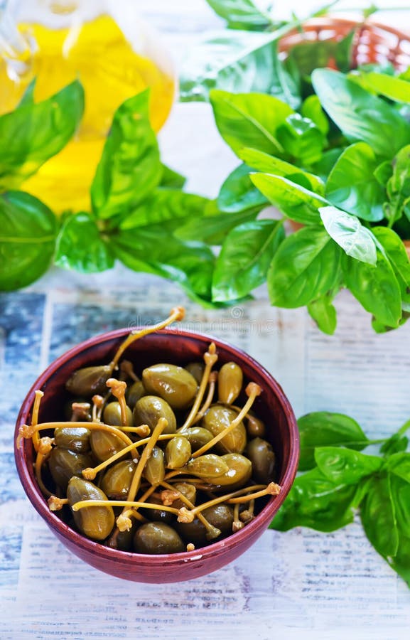 Capers stock image. Image of home, healthy, nutrition - 68114769