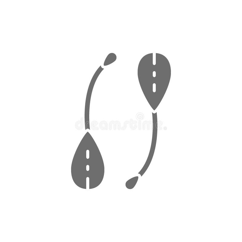 Capers, Spice Grey Icon. Isolated on White Background Stock Vector ...