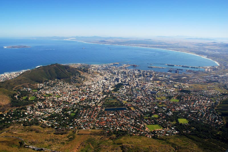 Aerial Photo of Cape Town 2 Stock Image - Image of famous, drone: 105760949