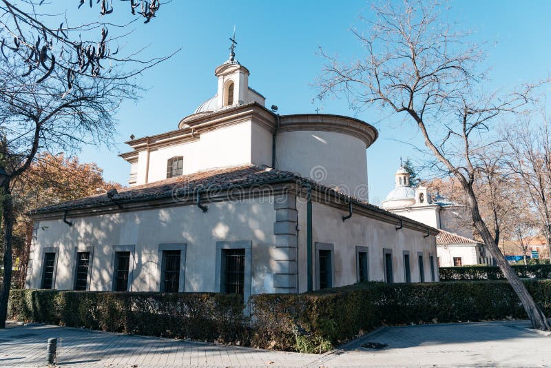 Capilla Real De St Anthony Del La La Florida En Madrid Foto de archivo ...