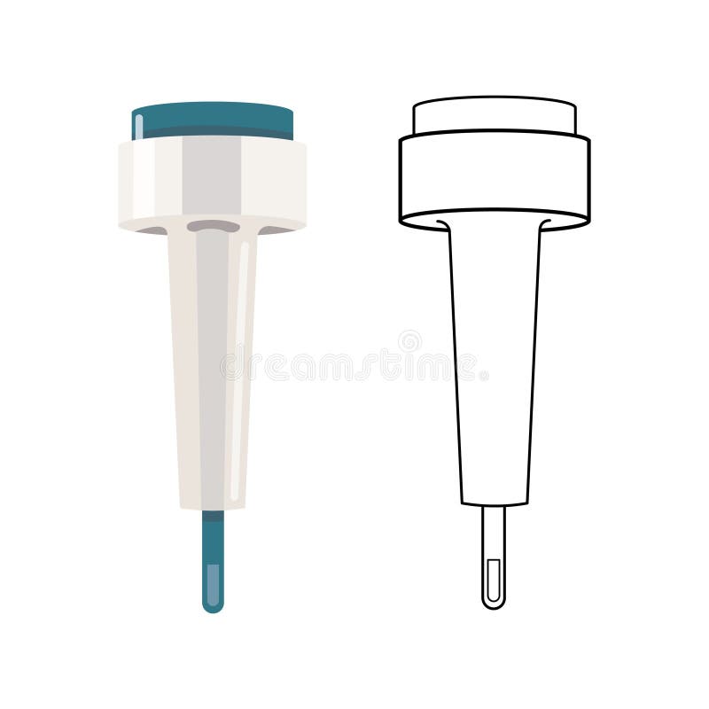 Capillary Blood Collection System Stock Illustration - Illustration of ...