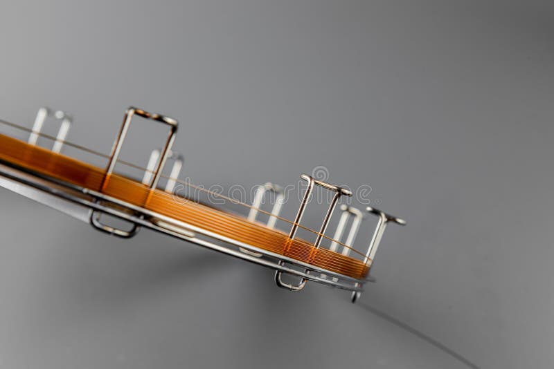 Capillary Column for Gas Chromatographic Analysis Stock Image - Image ...
