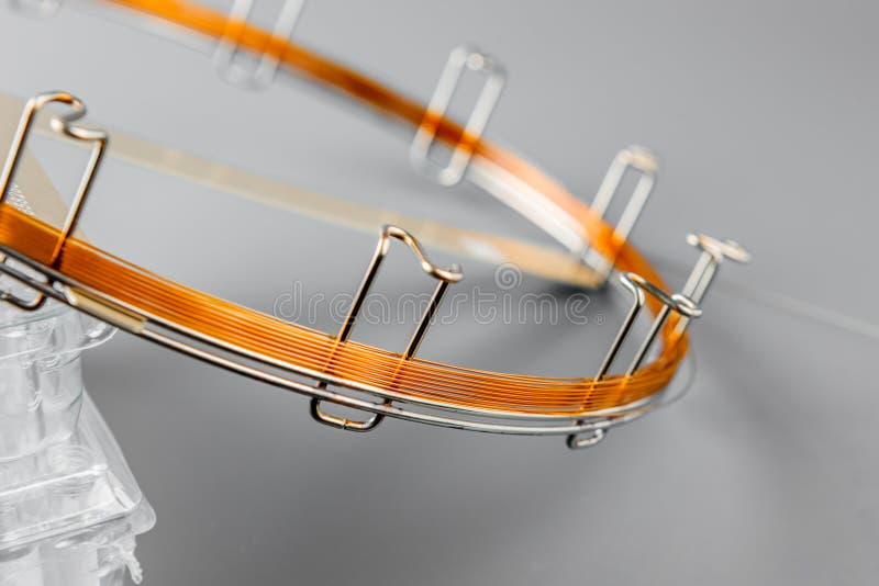 Capillary Column for Gas Chromatographic Analysis Stock Photo - Image ...
