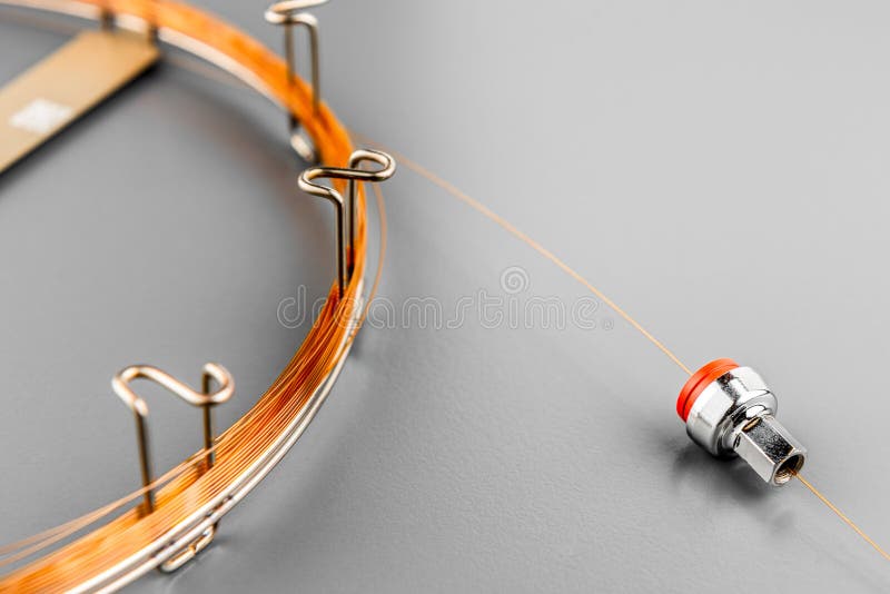 Capillary Column for Gas Chromatographic Analysis Stock Photo - Image ...