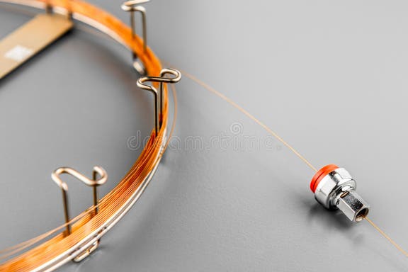 Capillary Column for Gas Chromatographic Analysis Stock Photo - Image ...