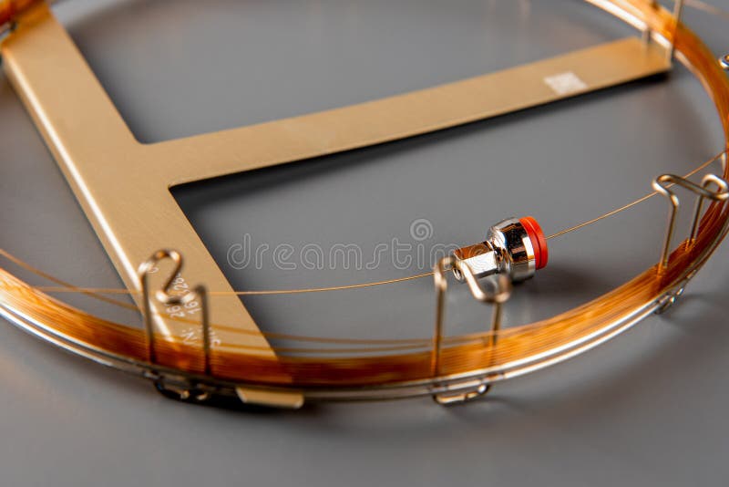 Capillary Column for Gas Chromatographic Analysis Stock Image - Image ...
