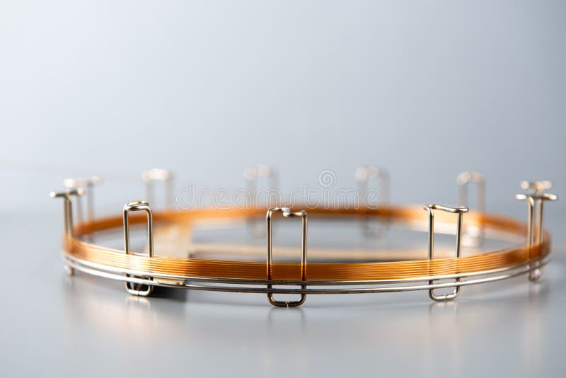 Capillary Column for Gas Chromatographic Analysis Stock Image - Image ...