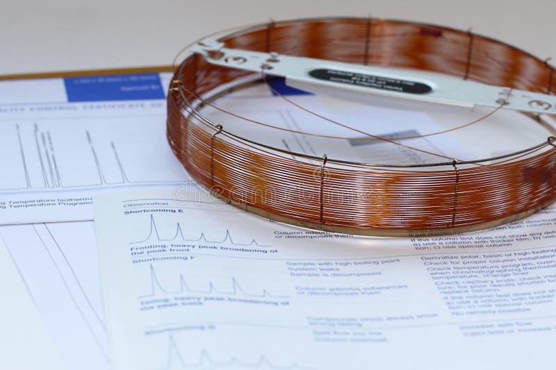 Capillary Columns for Gas Chromatographic Analysis. Equipment for ...