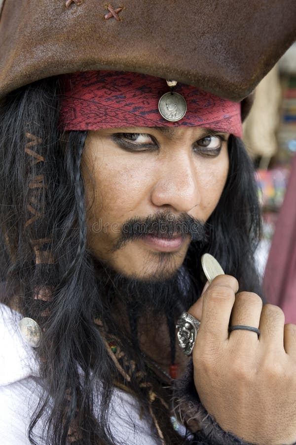 Capitán Jack Sparrow, Piratas Del Caribe Imagen de archivo - Imagen de ...