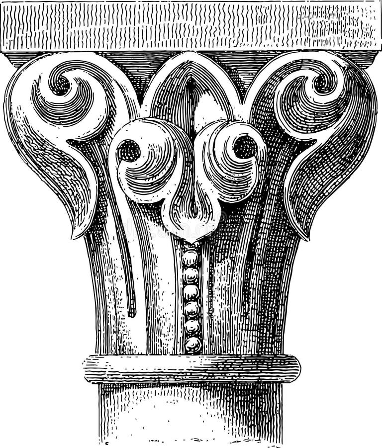 Capital Column Drawing Stock Illustrations – 1,306 Capital Column ...