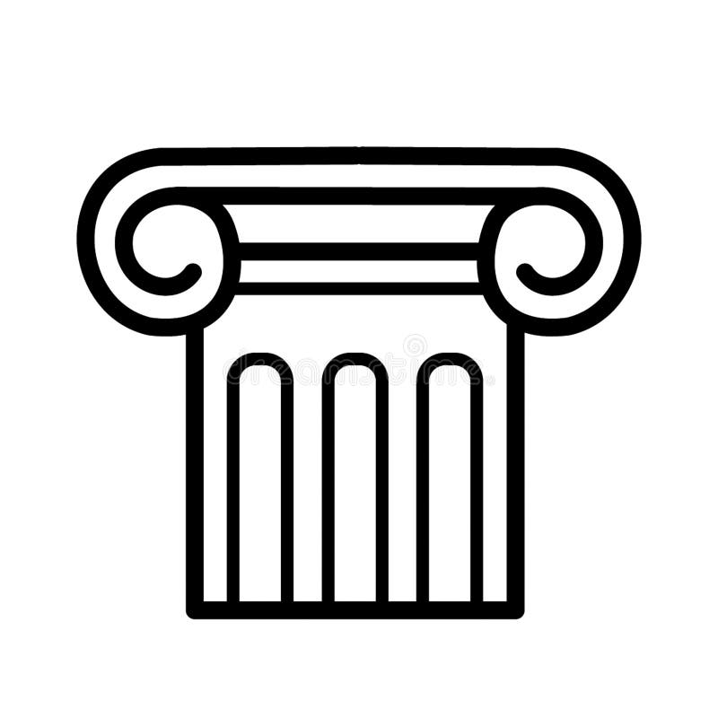 Ionic Column Stock Illustrations – 4,031 Ionic Column Stock ...