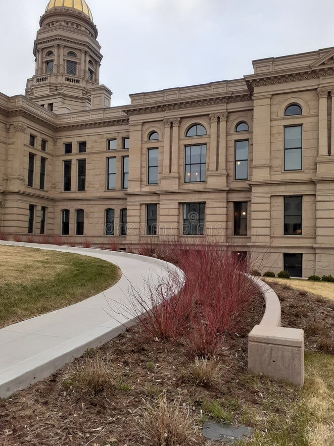 Capital Building Cheyenne, Wyoming Editorial Photography - Image of ...