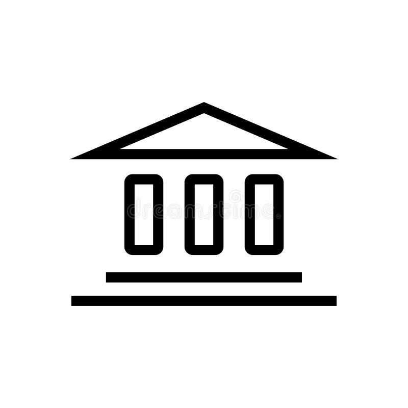 Capital building symbol stock vector. Illustration of location - 194443577