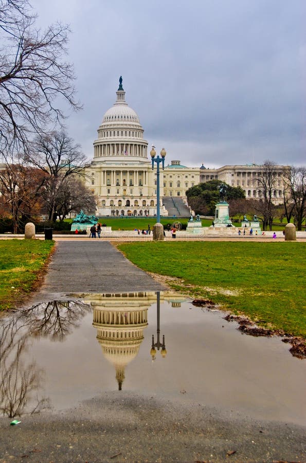 Capital Building, Washington Stock Image - Image of american, city ...