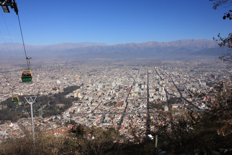 Capital de Salta imagen de archivo. Imagen de recorrido - 15432445