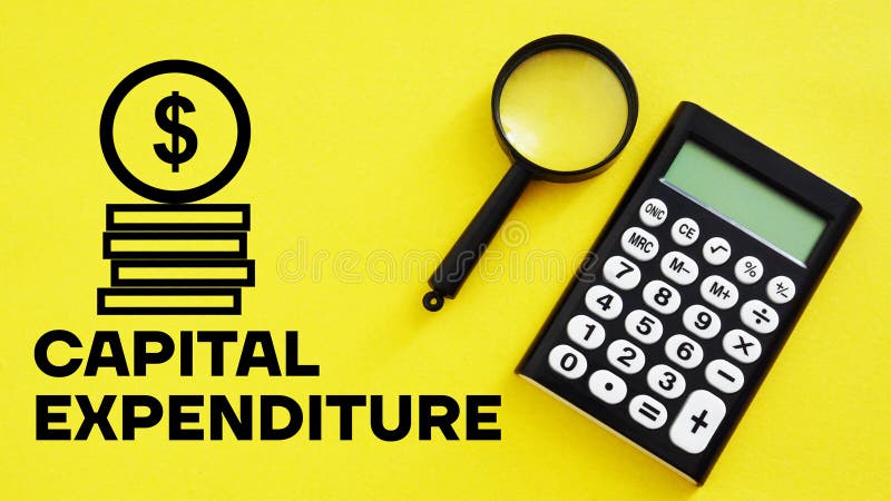 Capital Expenditure CAPEX is Shown Using the Text Stock Image - Image ...