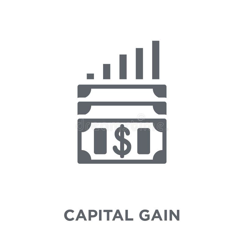 Capital Gains Tax Icon from Capital Gains Tax Collection. Stock Vector ...