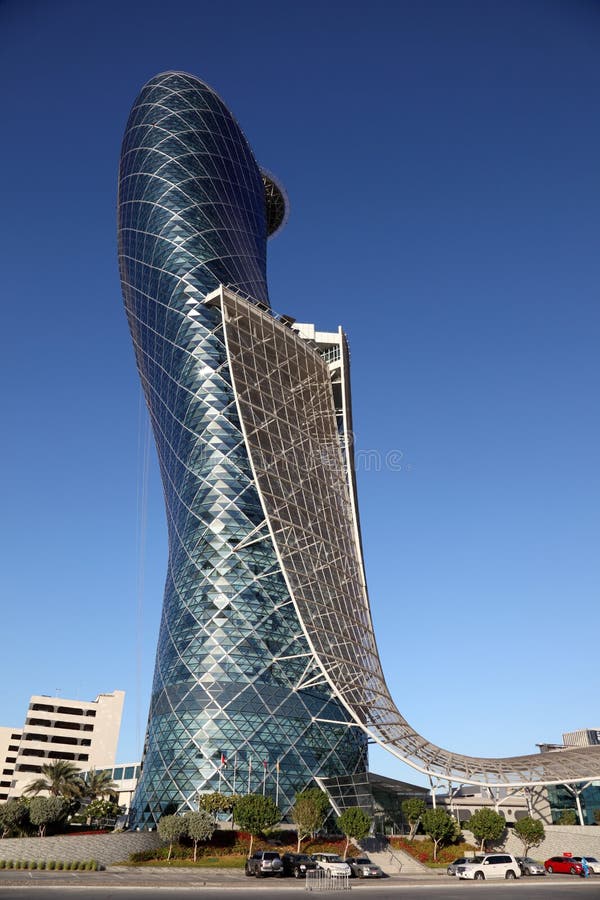 Capital Gate Building in Abu Dhabi Editorial Image - Image of capital ...