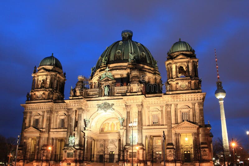 Capital of Germany in the Evening Editorial Stock Image - Image of ...