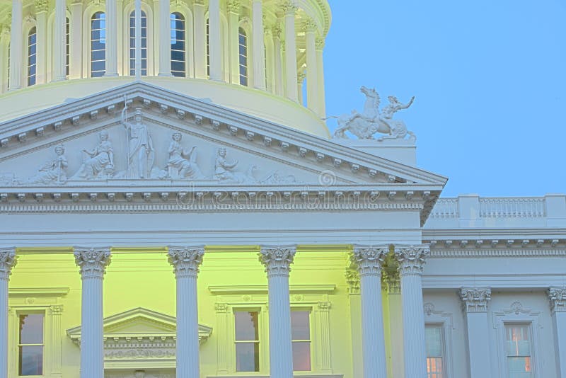 Capital stock image. Image of white, night, californias - 18195