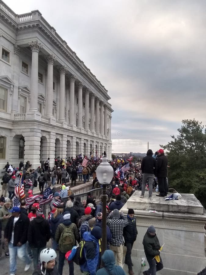 Capital Hill - Capital Building January 6th, 2021 Editorial Stock Image ...