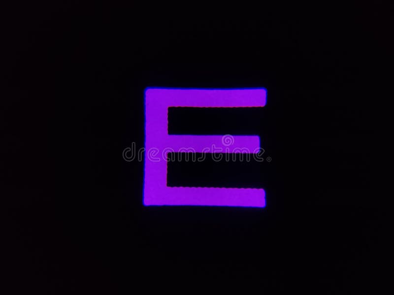 Capital letter E Alphabet stock image. Image of letter - 248142379