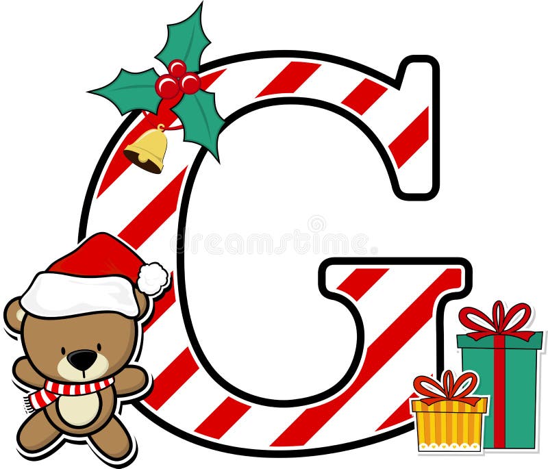 Letter G Santa Hat Stock Illustrations – 21 Letter G Santa Hat Stock ...