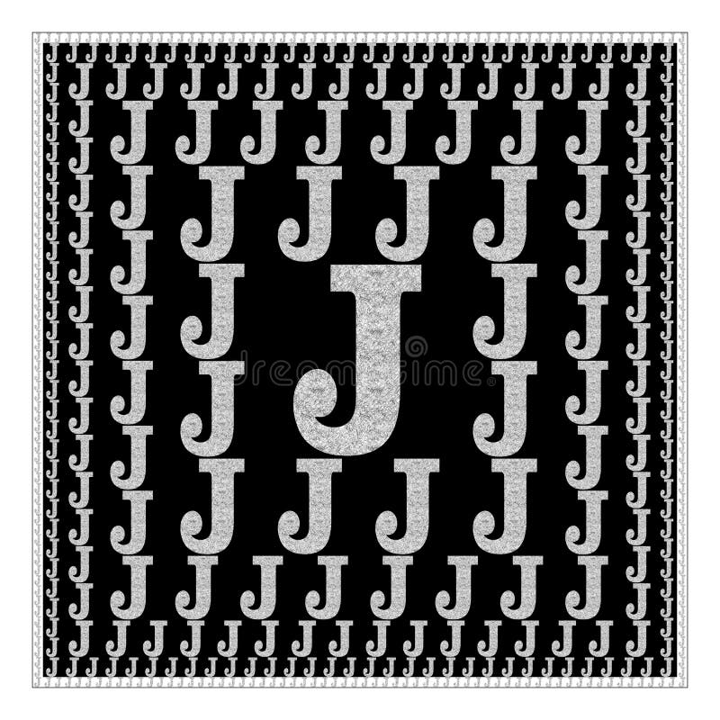 Capital Letter J , Design Pyramid Stock Illustration - Illustration of ...