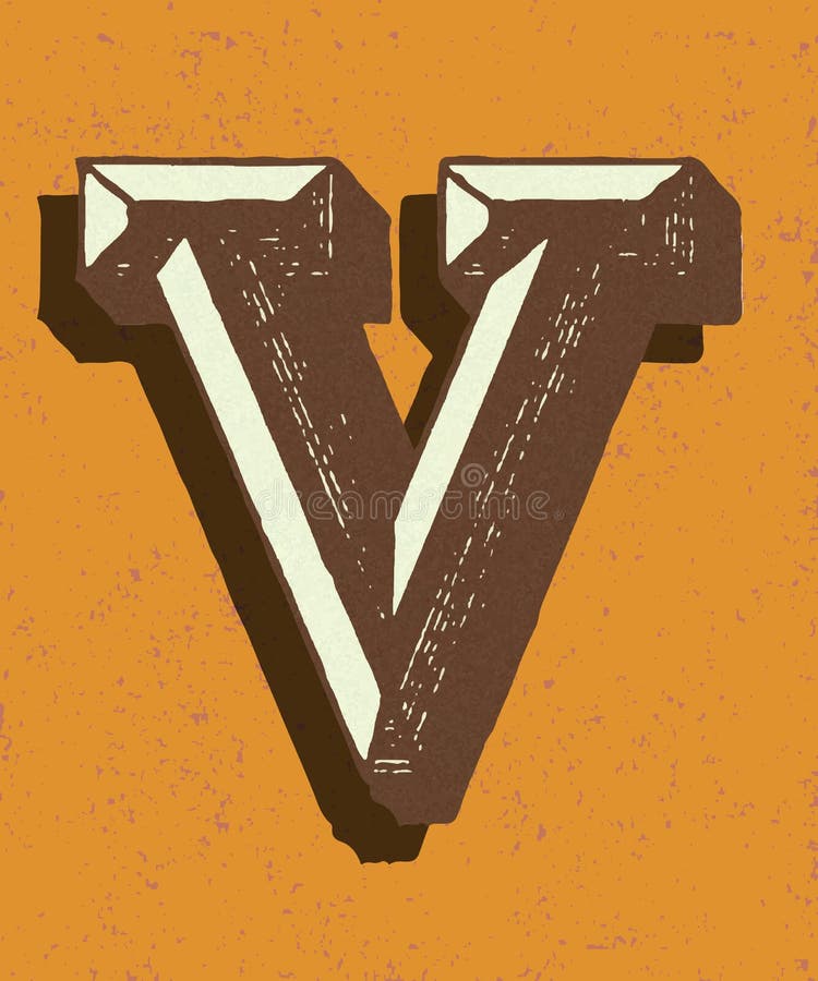 Illustrated Letter V Stock Illustrations – 58 Illustrated Letter V ...
