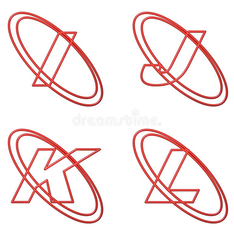 Capital Letters Red Outline Stock Illustrations – 181 Capital Letters ...