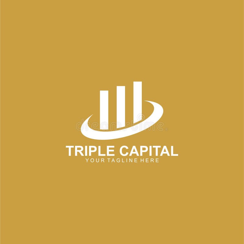 Capital logo design vector stock vector. Illustration of concept ...