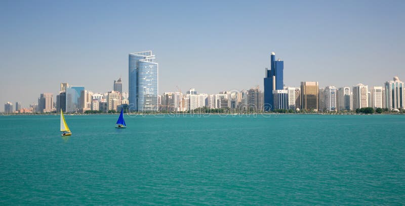 Capital of UAE stock photo. Image of famous, downtown - 5311502