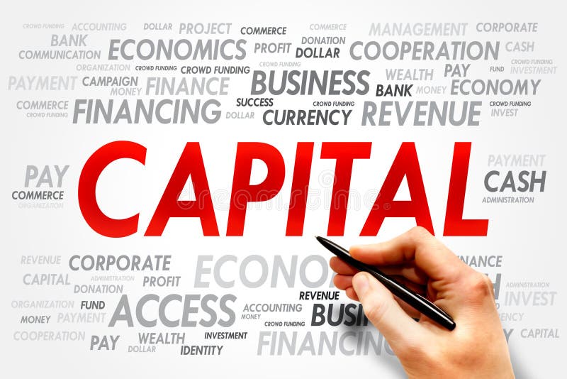 Capital stock photo. Image of collage, money, innovation - 56937010