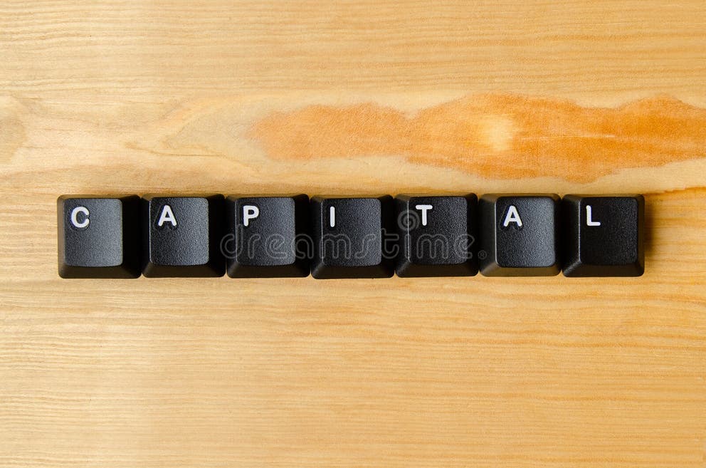 Capital word stock photo. Image of quote, word, business - 86212968