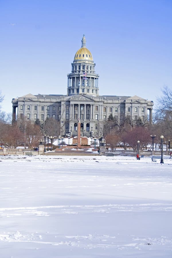 Dôme De Denver Colorado Capital Building Gold Photo stock - Image du ...