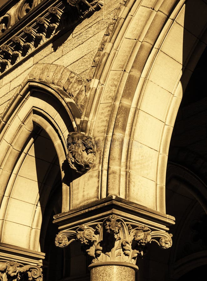 Capitals and arches stock photo. Image of arches, building - 60013194